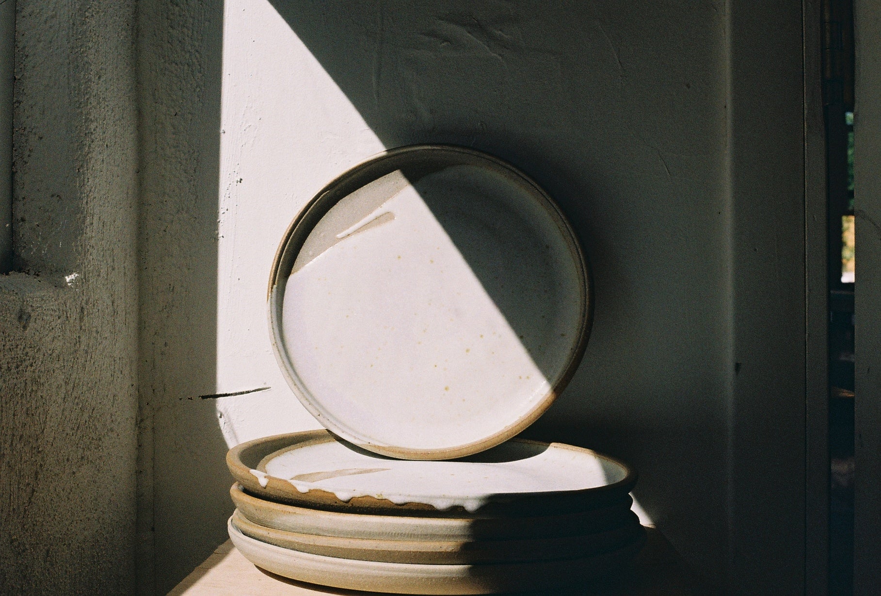 Stoneware Dinner Plate | Thread Spun